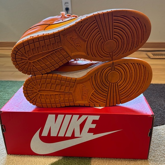 Nike | Shoes | Euc Nike Dunk Low Magma Orange | Poshmark